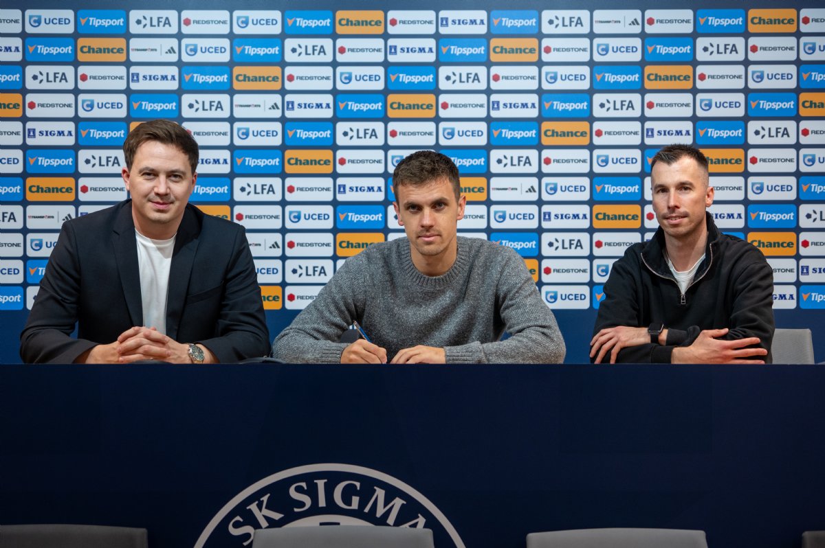 Růsek commits his future to Sigma with a new deal | SK Sigma Olomouc