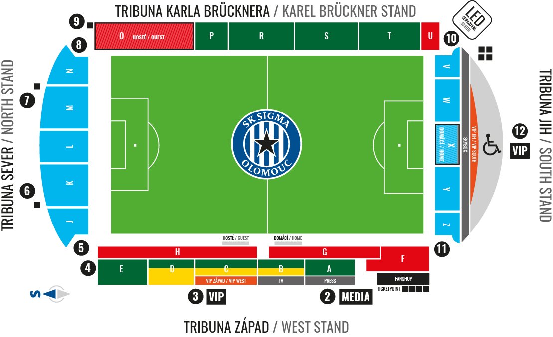 Permanentky 25/26 | SK Sigma Olomouc