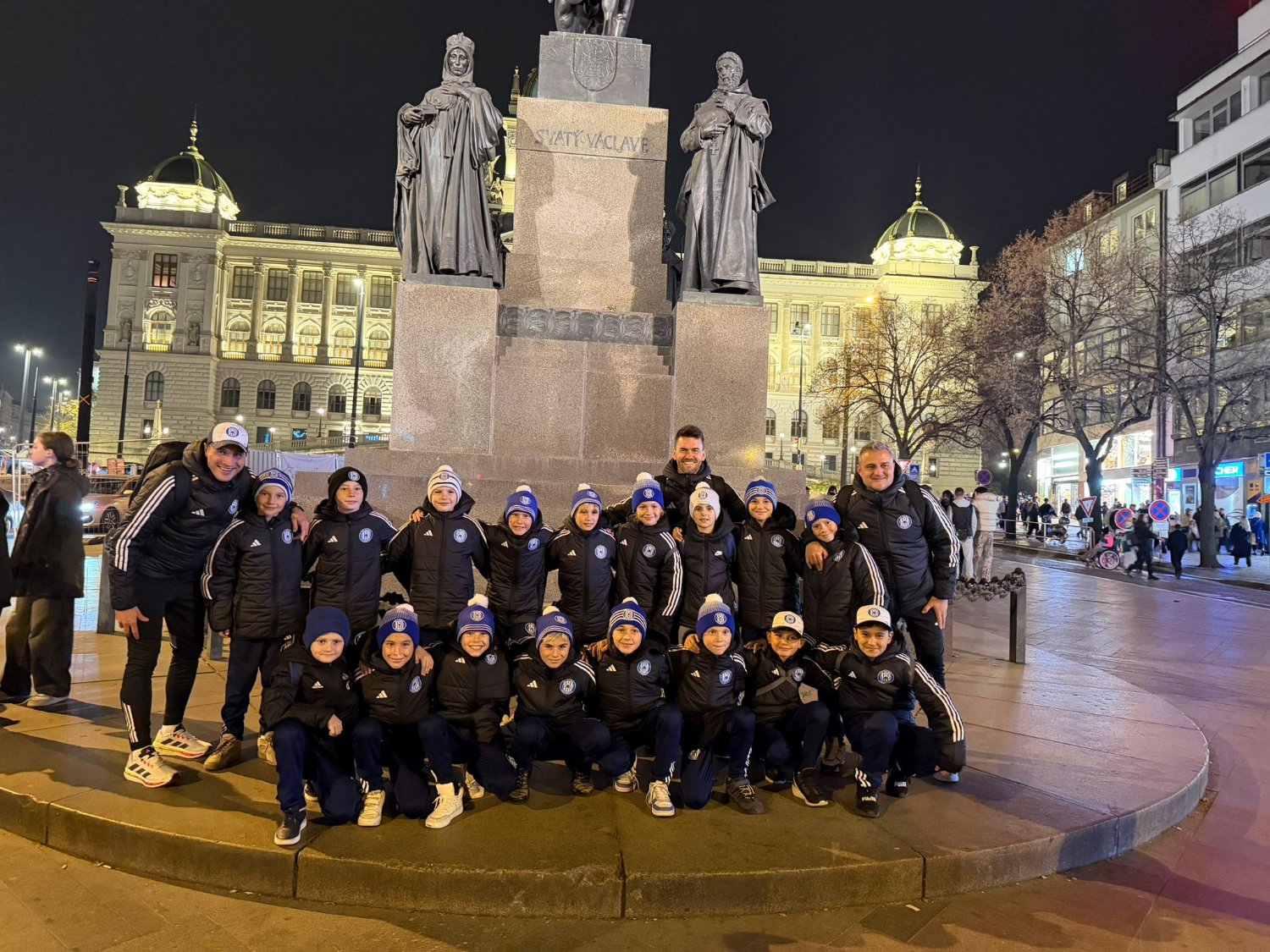 Starší přípravka na výjezdu v Praze | SK Sigma Olomouc